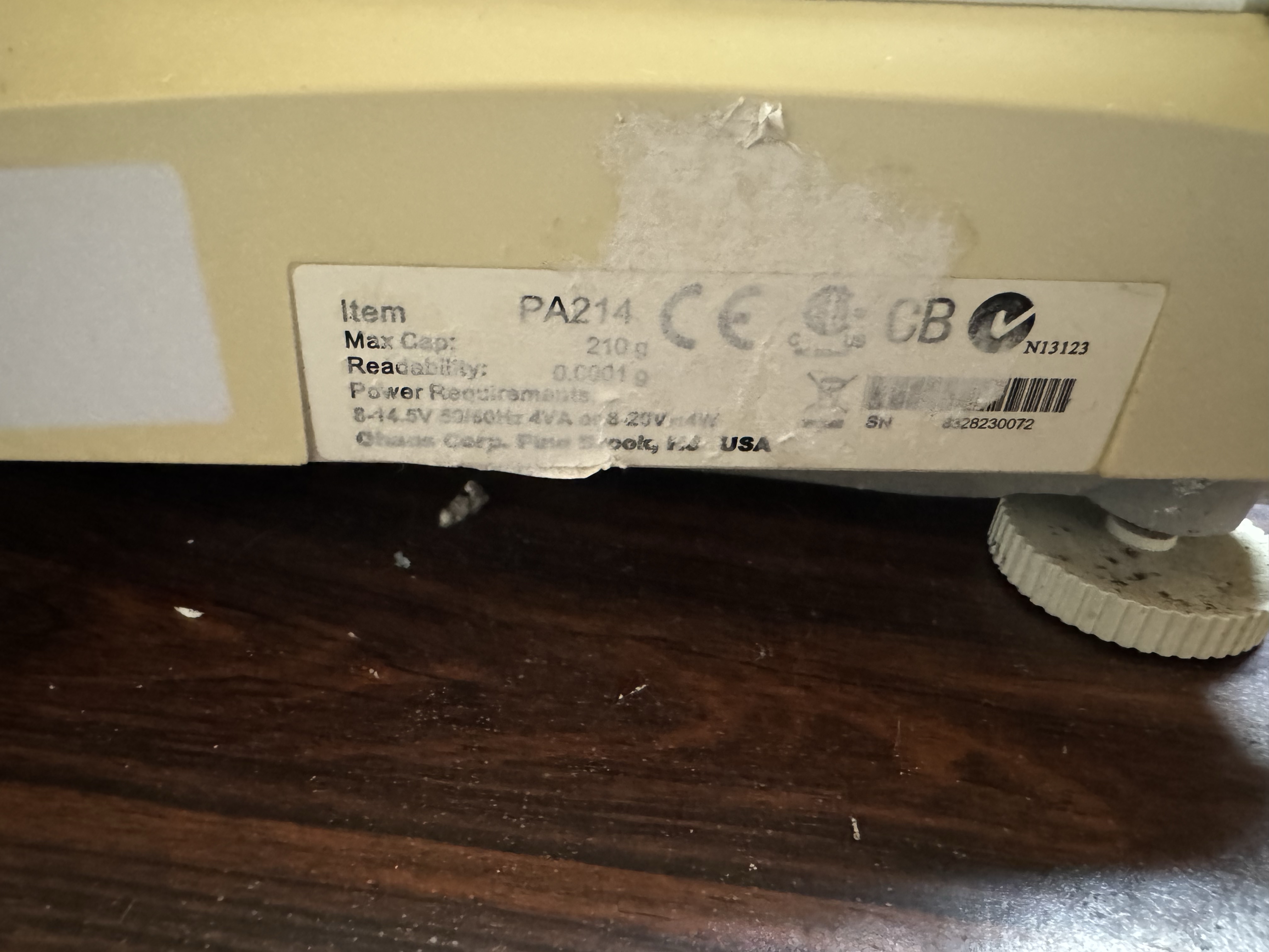 Ohaus Pioneer PA214 – 裕翰實業