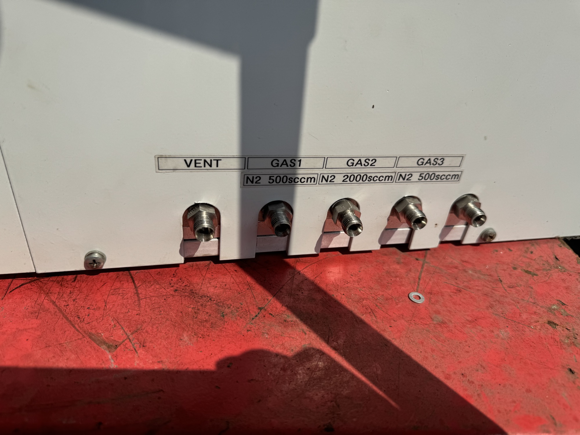 PVA TePla AG400 Solar plasma ashing machine. The cleaning machine is in ...