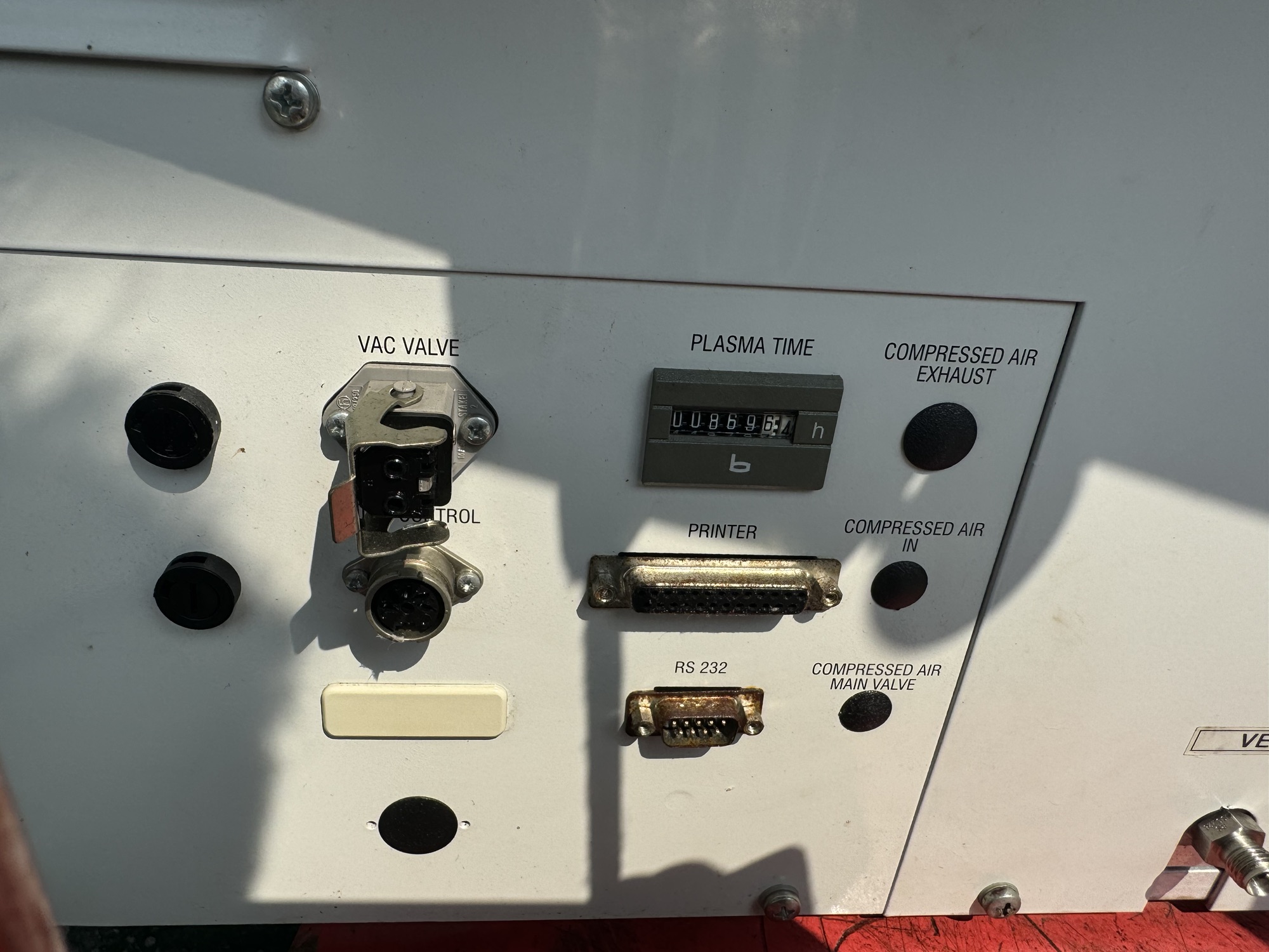 PVA TePla AG400 Solar plasma ashing machine. The cleaning machine is in ...