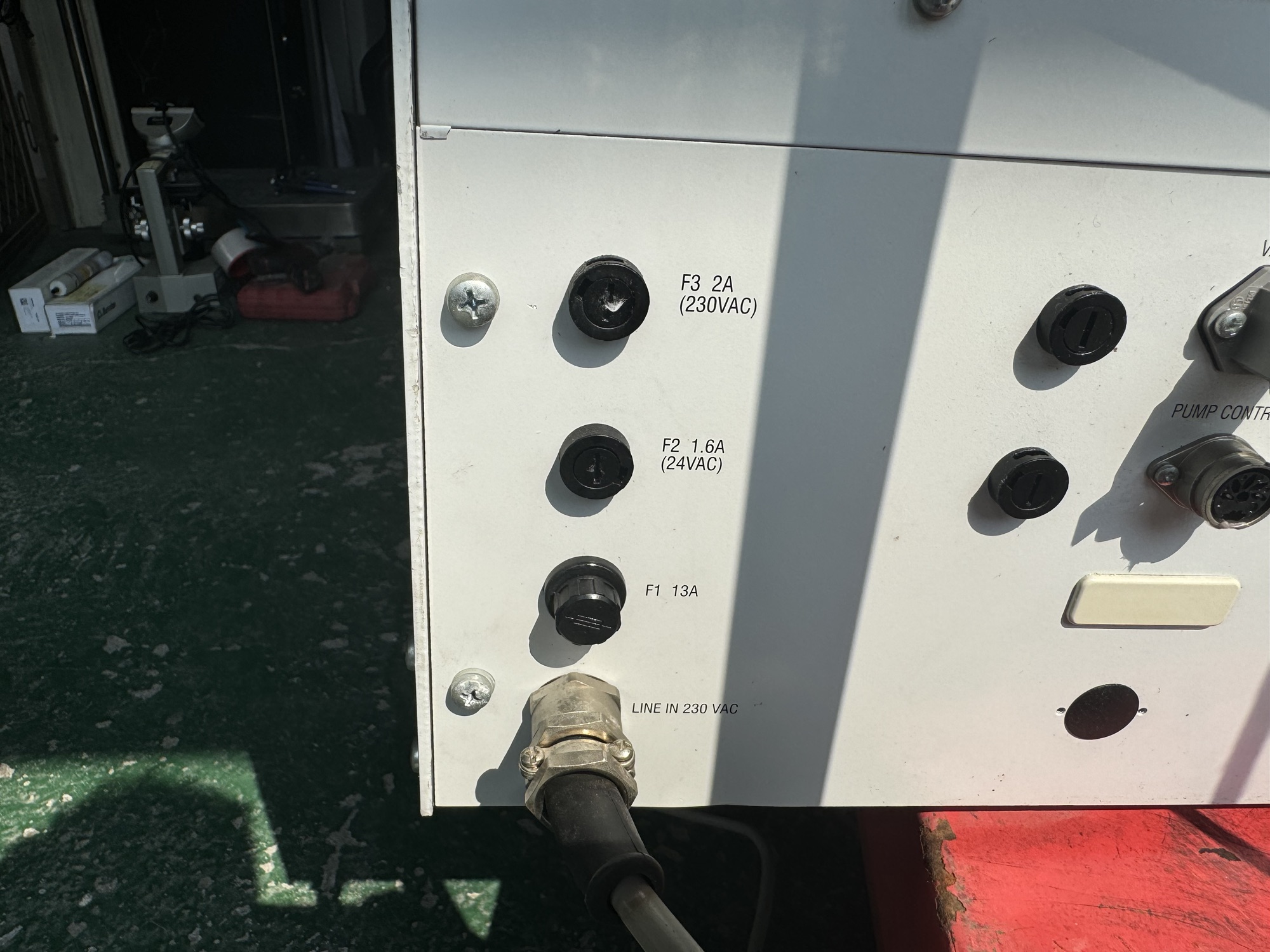 PVA TePla AG400 Solar plasma ashing machine. The cleaning machine is in ...