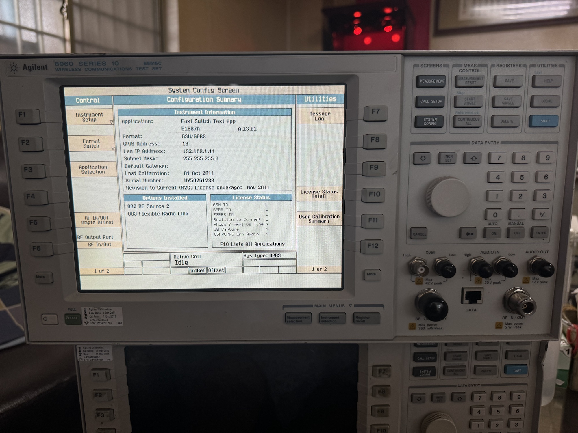 AGILENT 8960 SERIES 10 E5515C – 裕翰實業