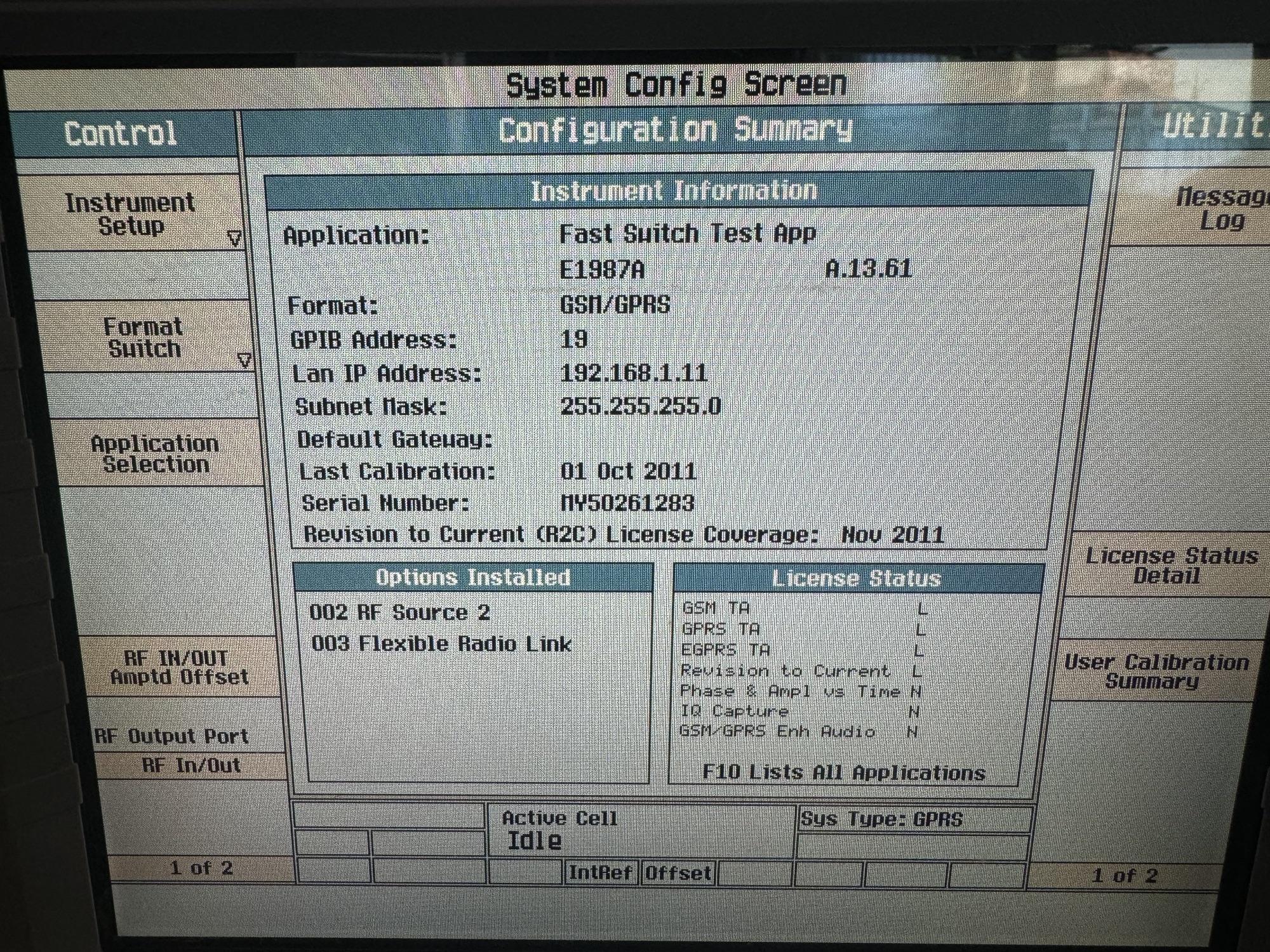 AGILENT 8960 SERIES 10 E5515C – 裕翰實業